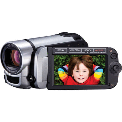 Canon FS400 Flash Memory Camcorder (Silver) - Canada and Cross-Border ...