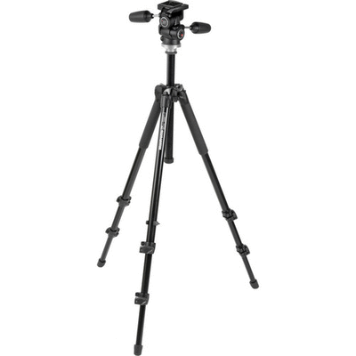 Manfrotto 294 Aluminum 3-Section Tripod with 3-Way Head - Canada and ...