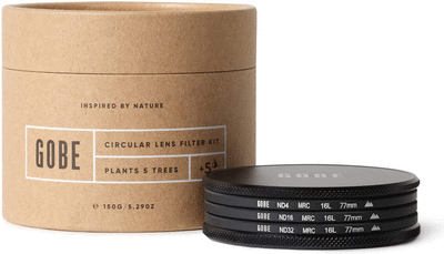 Gobe 77mm ND 2Peak ND Filter Kit (2, 4, 5-Stop) - Canada and Cross ...